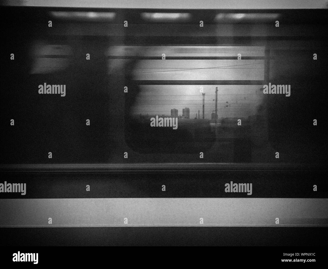 Platform marking hi-res stock photography and images - Alamy