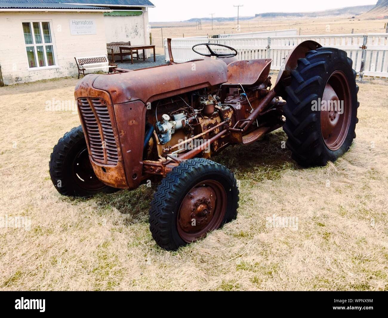 Old Tractor Field High Resolution Stock Photography and Images - Alamy