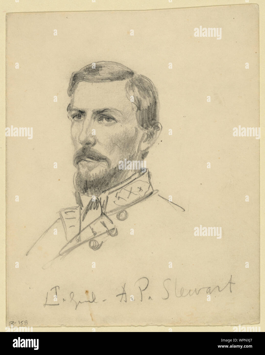 Lt. Genl. A.P. Stewart Stock Photo - Alamy