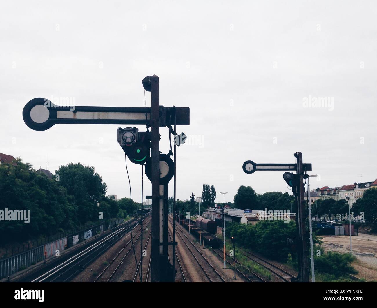 Signals Railroad Railway Track Stock Photos & Signals Railroad Railway ...