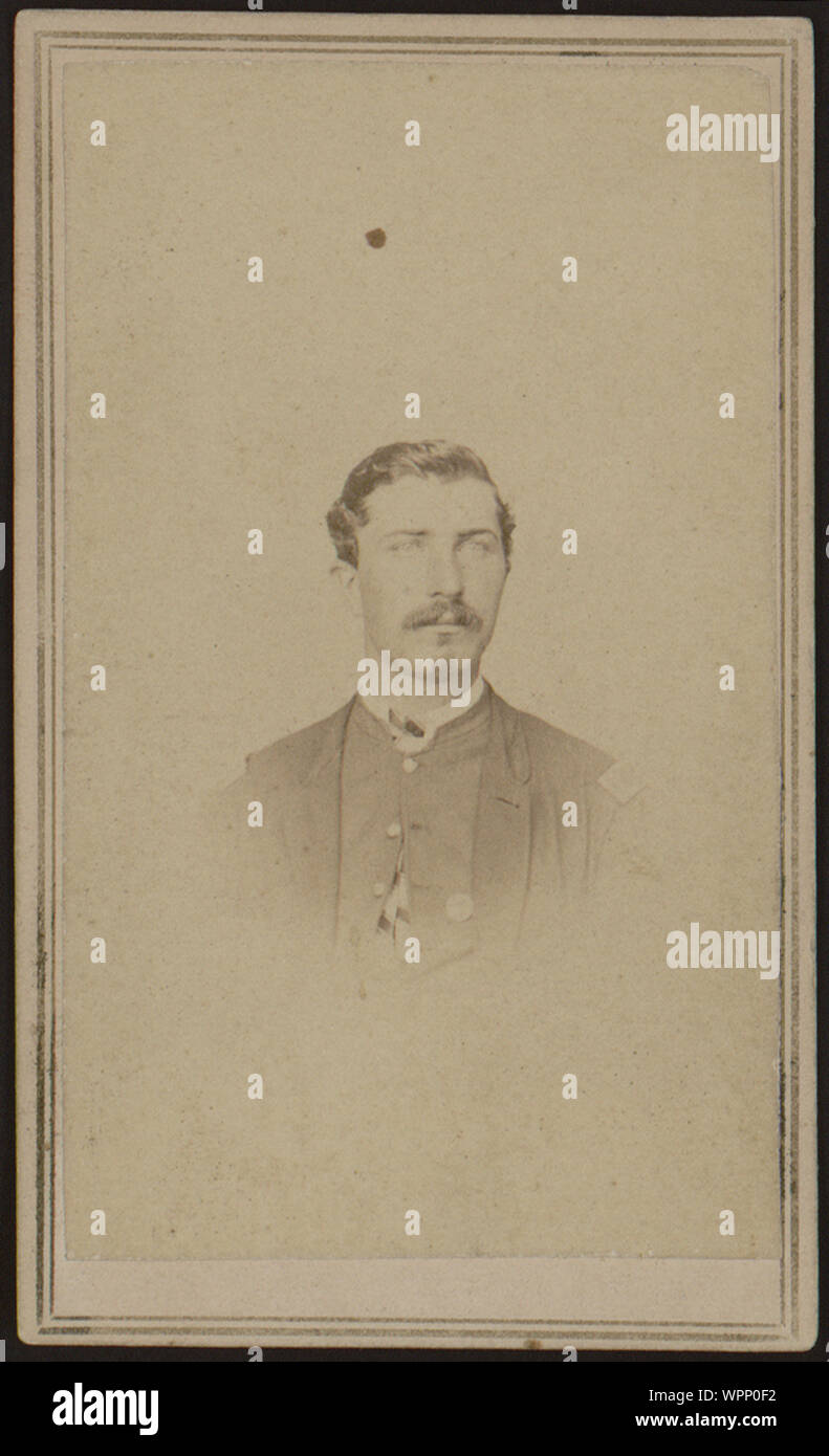Lt. James Watkins Mullery, head-and-shoulders portrait, facing slightly ...