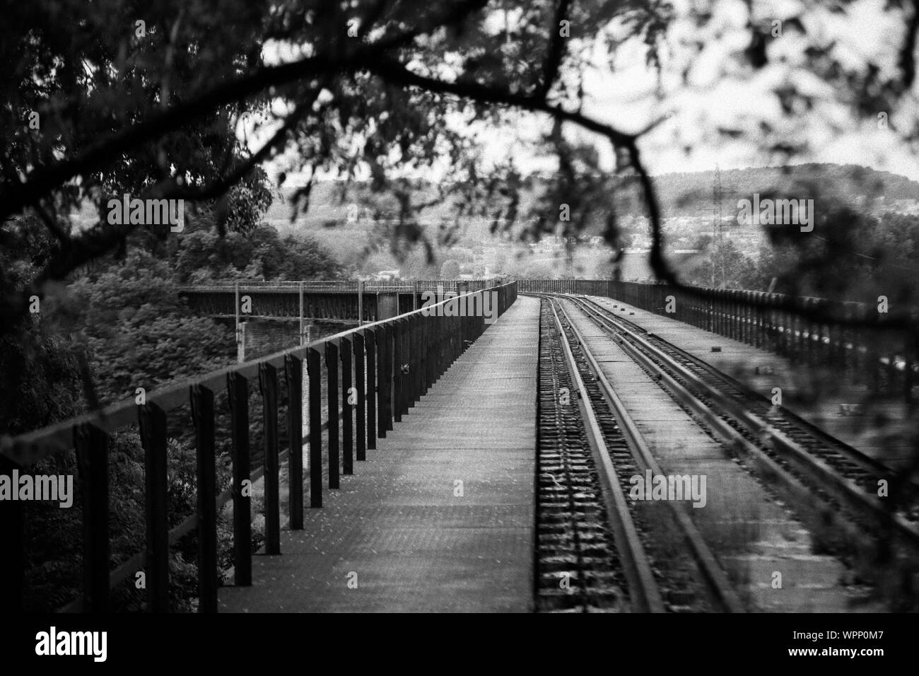 Built over tracks hi-res stock photography and images - Alamy
