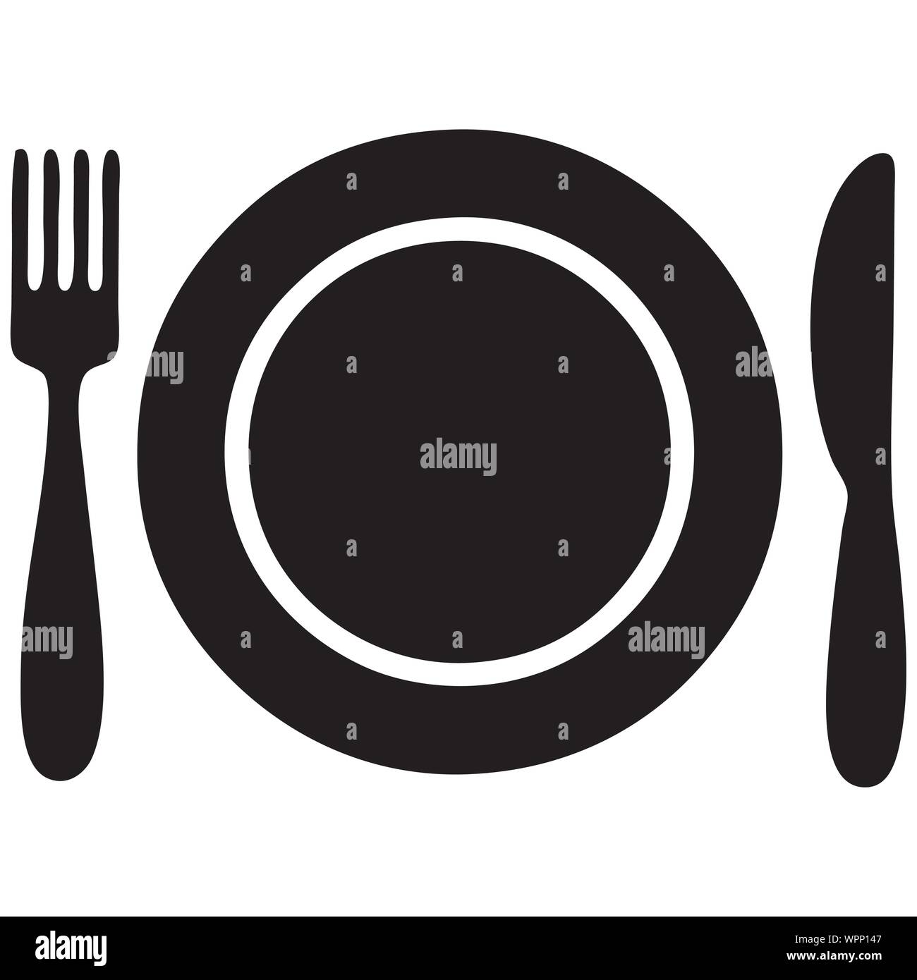 Food sign icon Stock Vector Image & Art - Alamy