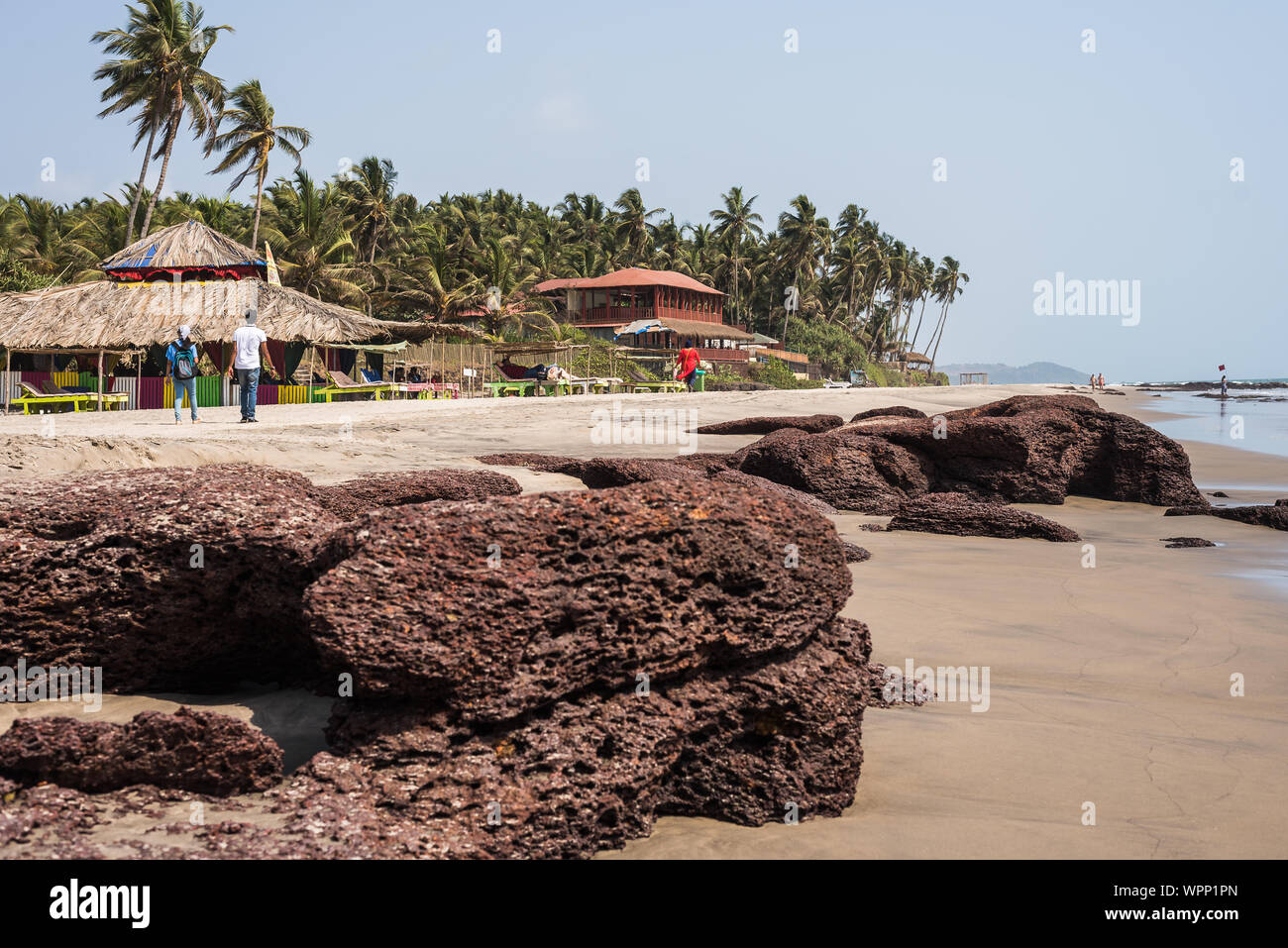 Ashvem beach goa hi-res stock photography and images - Alamy