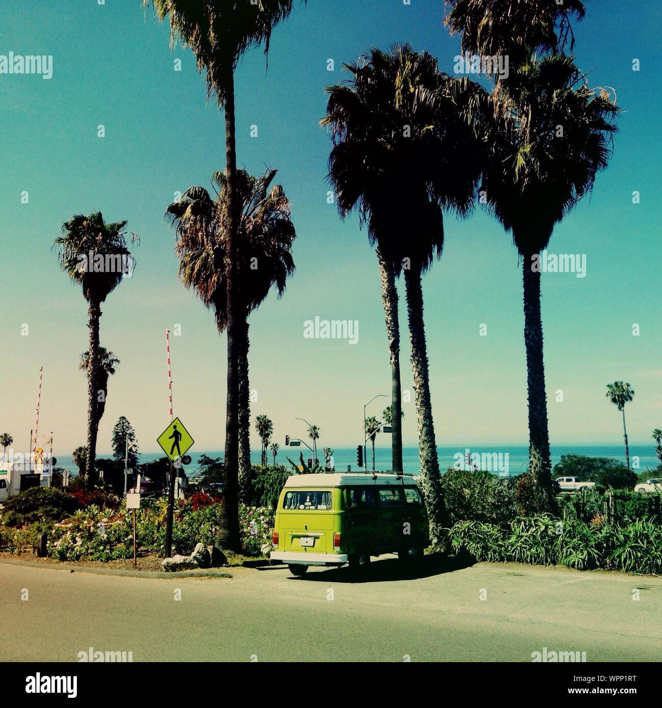 Van parked at roadside hi-res stock photography and images - Alamy