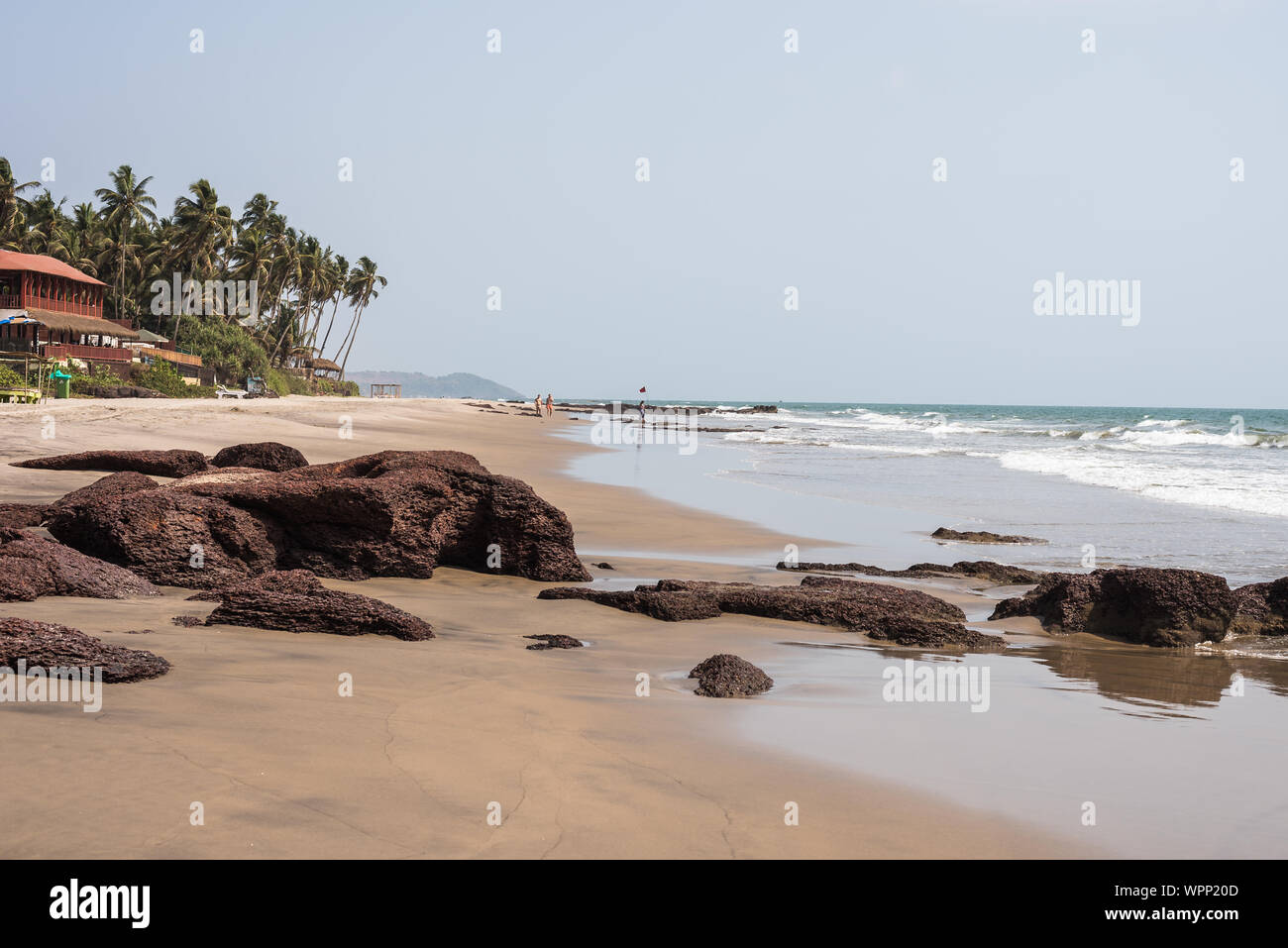 Ashvem beach goa hi-res stock photography and images - Alamy