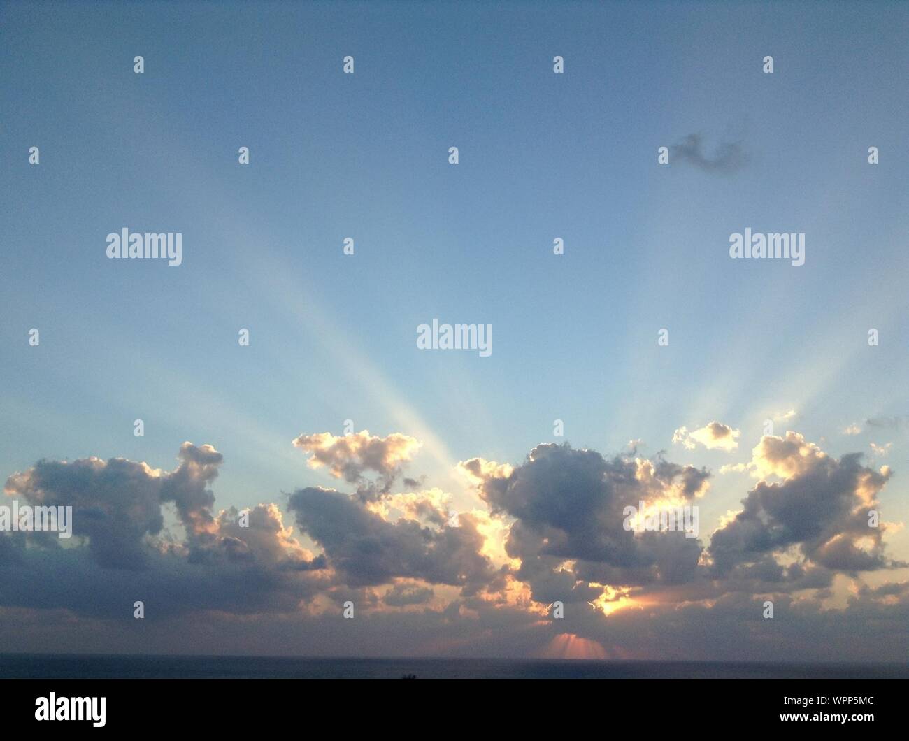 Clouds sunlight lit hi-res stock photography and images - Alamy