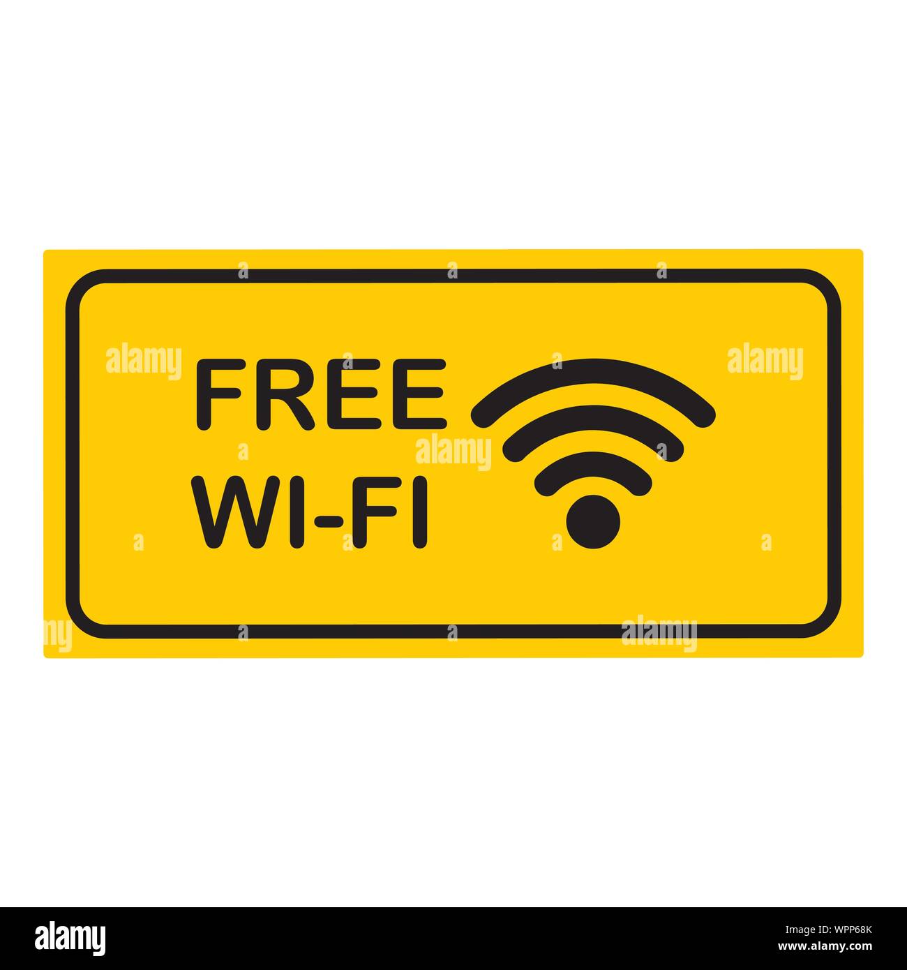 free wi fi Stock Vector Image & Art - Alamy