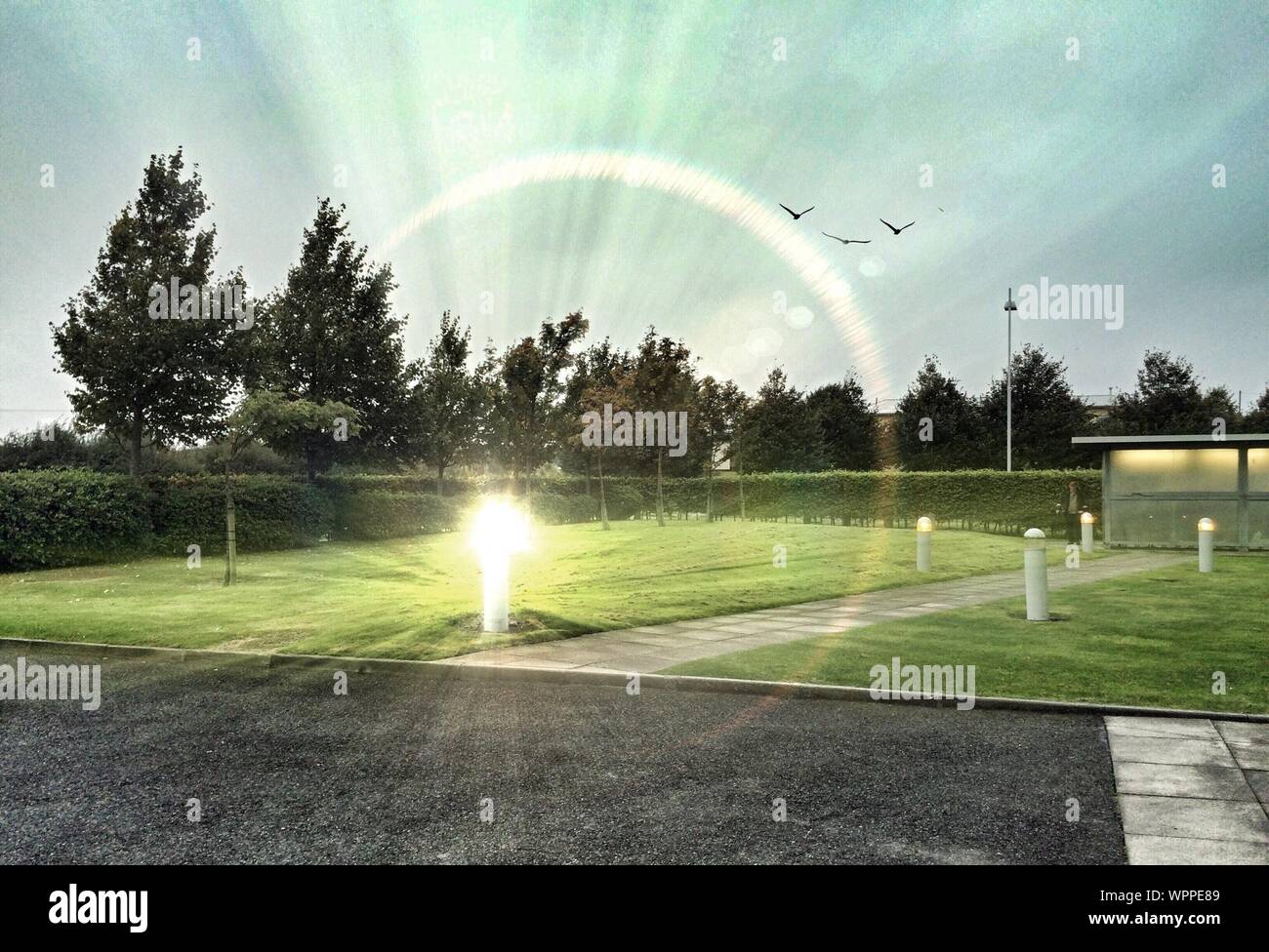 Twilight exterior hi-res stock photography and images - Alamy