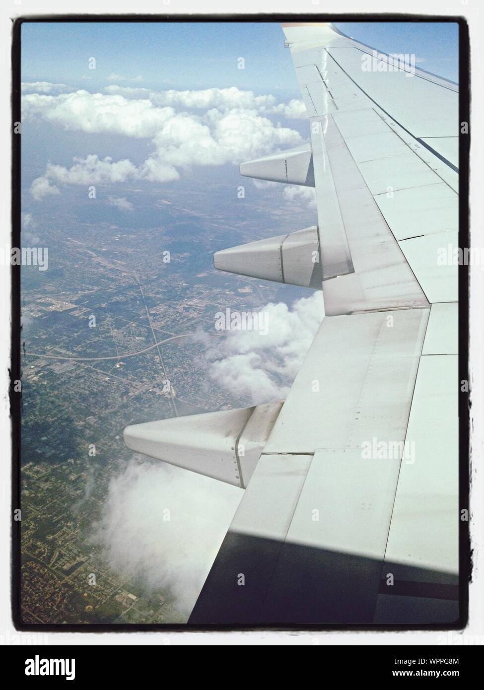 Airplane rear view hi-res stock photography and images - Alamy