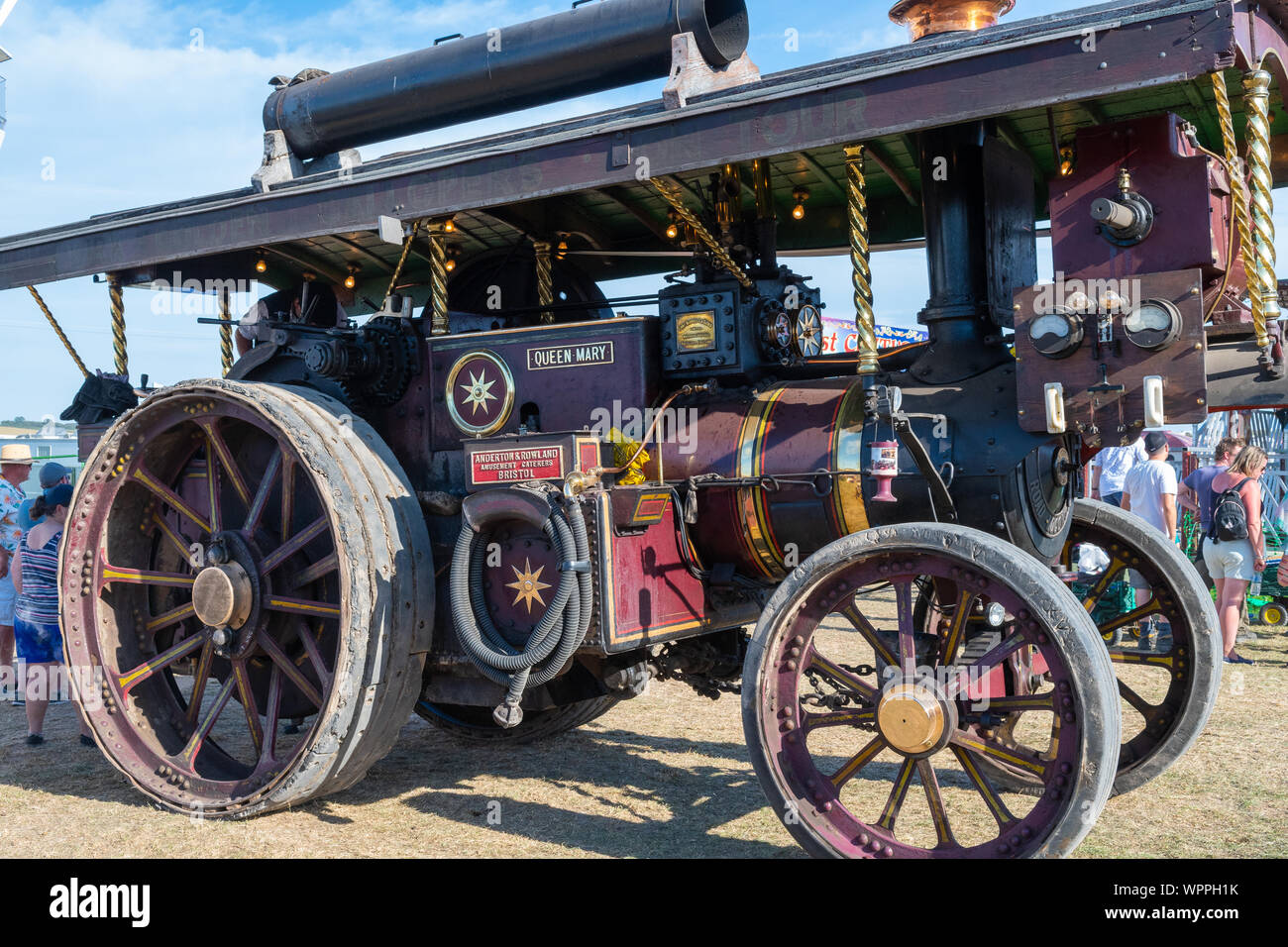 Blandford Forum.Dorset.United Kingdom.August 24th 2019.A restored ...