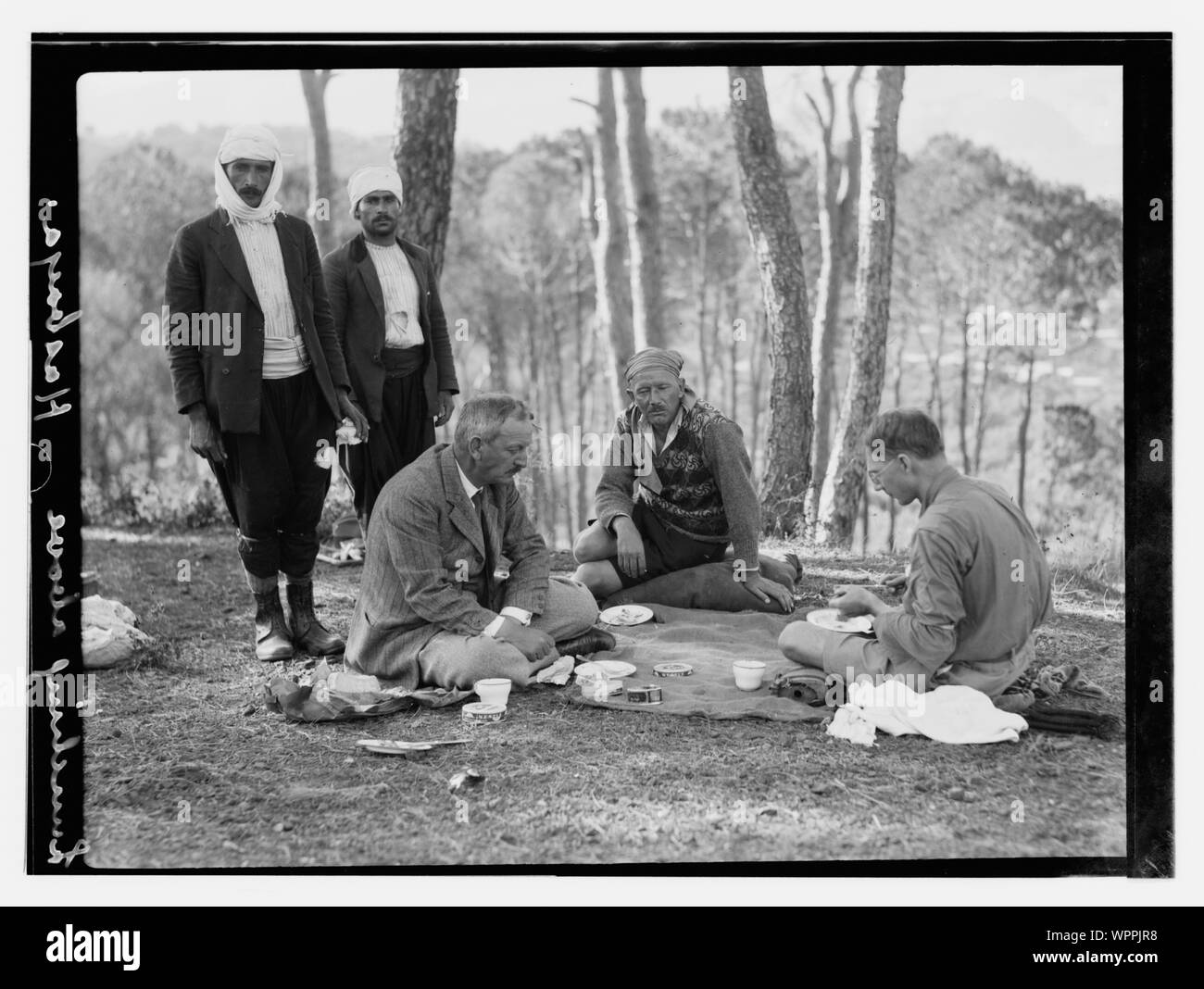 Lunching above Hasbaya Stock Photo - Alamy