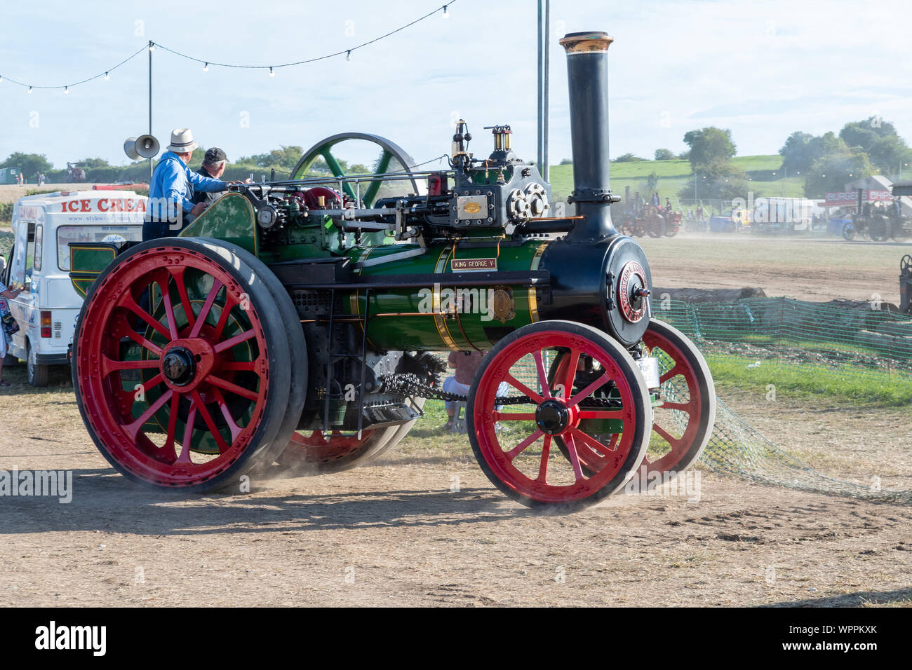 Blandford Forum.Dorset.United Kingdom.August 24th 2019.A Ruston and ...