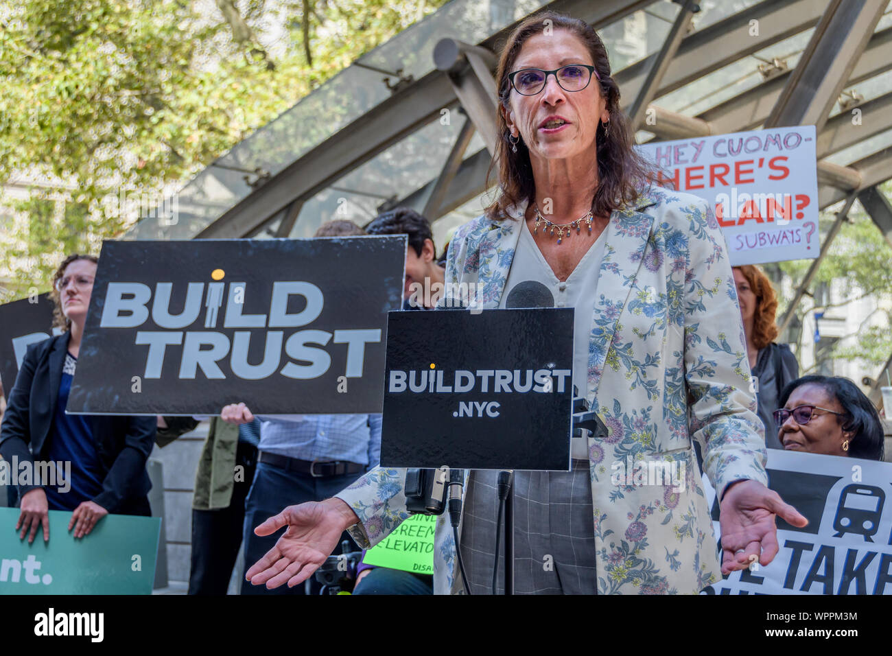 New York, USA. 9th Sep, 2019. Lisa Daglian, Executive.Director ...