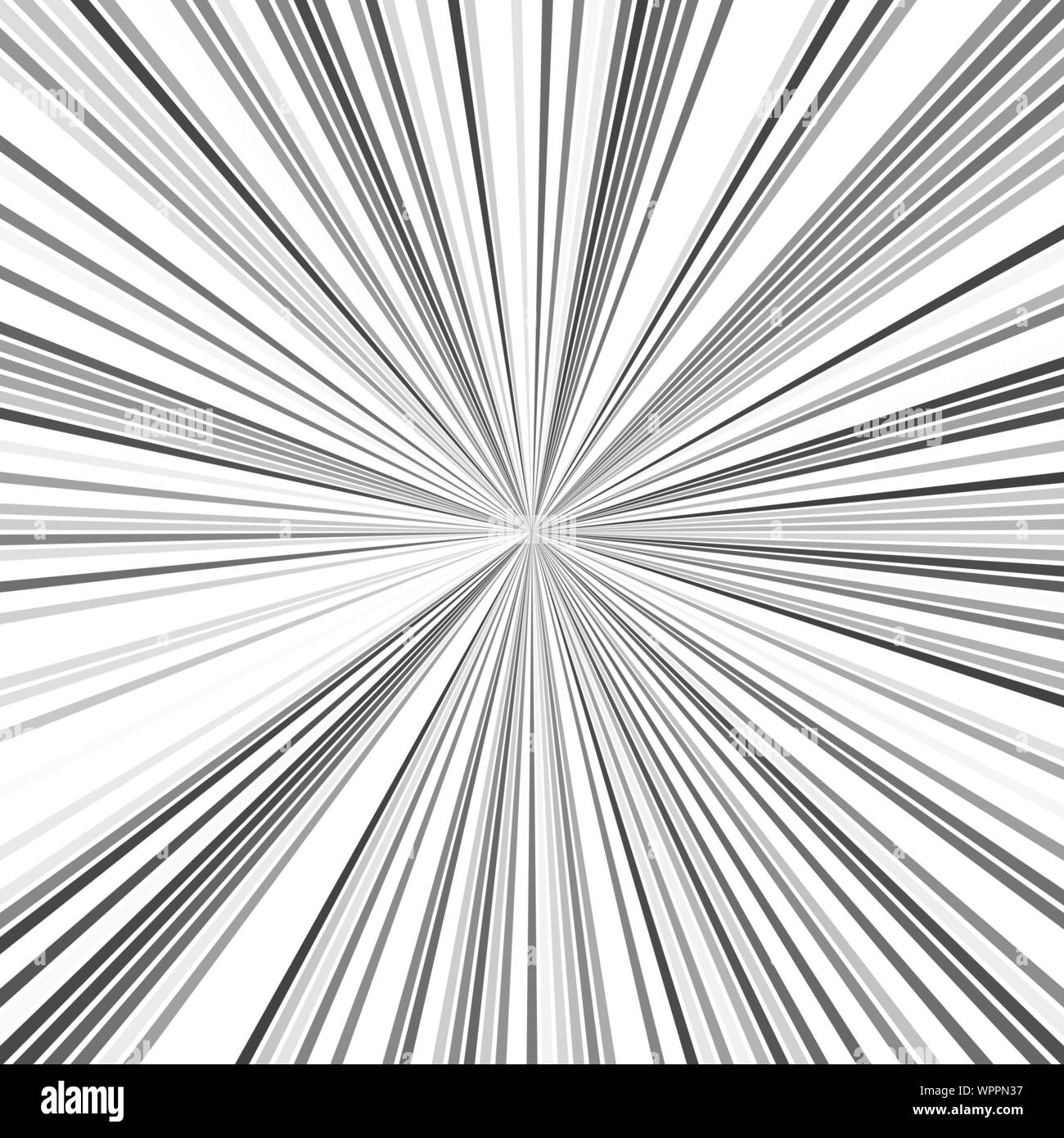 Grey psychedelic abstract striped sun burst background design - vector ...