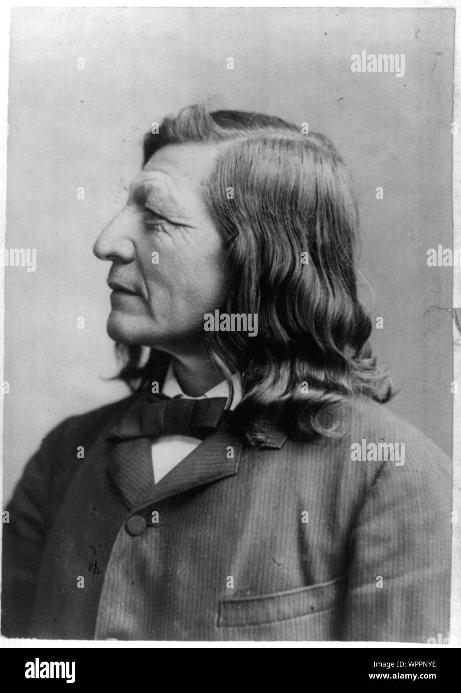 Luther Standing Bear, Dakota chief, 1868-1939 Stock Photo - Alamy