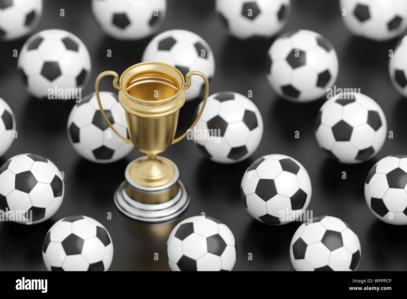 Soccer Cup Championship Stock Photo - Alamy