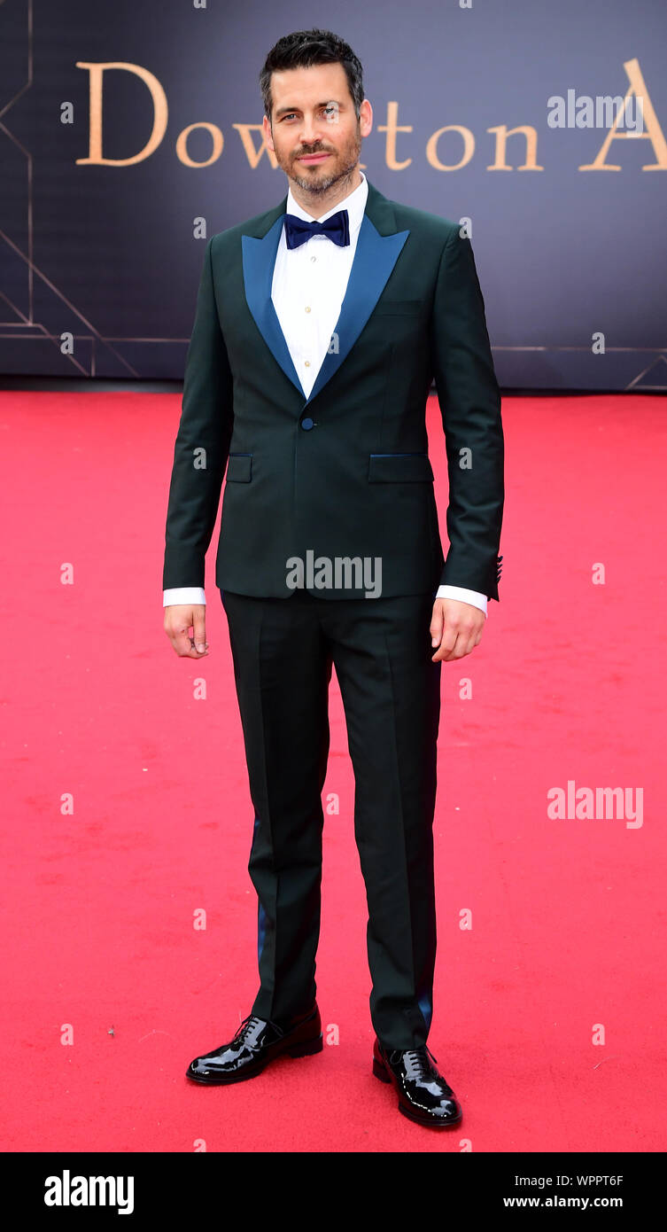 Robert James-Collier attending the world premiere of Downton Abbey ...