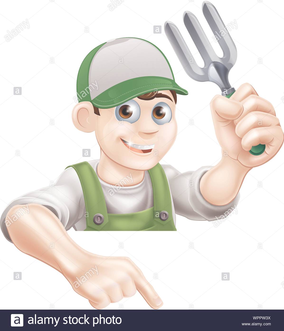 Cartoon Gardener Stock Photos & Cartoon Gardener Stock Images - Alamy