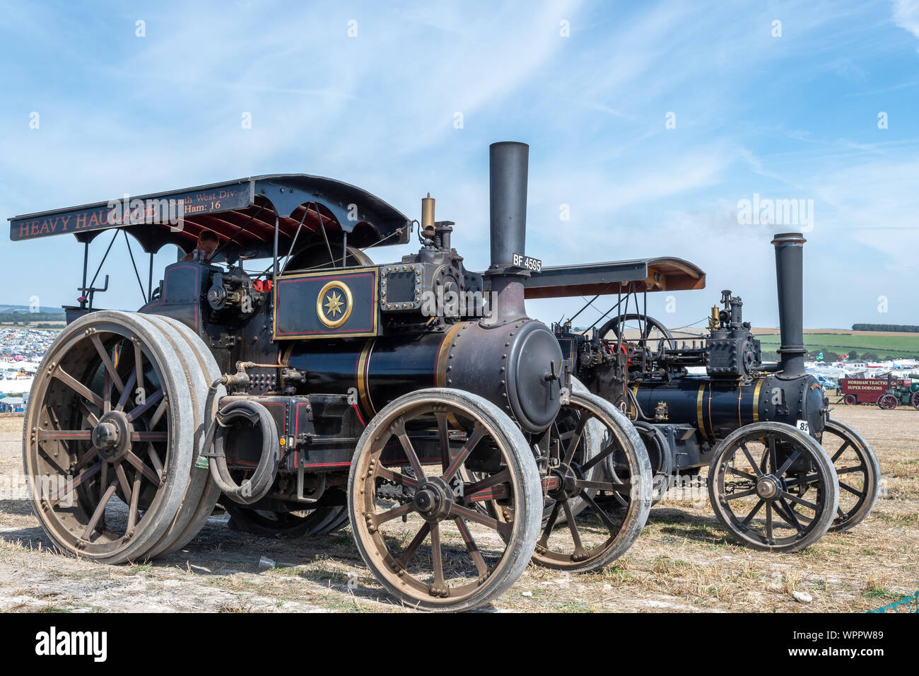 Traction engines on show hi-res stock photography and images - Alamy