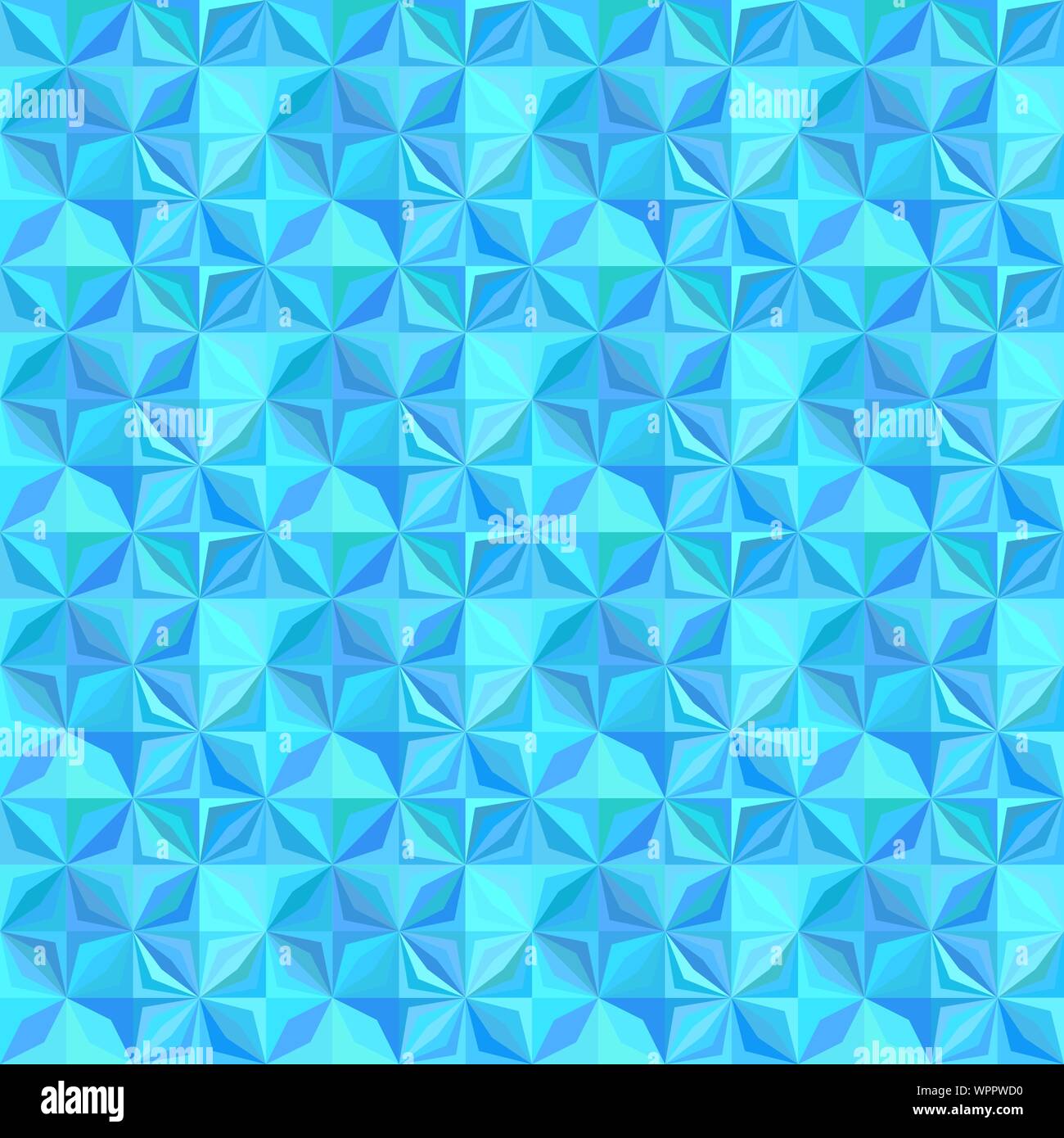 Blue Seamless Striped Shape Pattern Vector Tiled Mosaic Background Graphic Stock Vector Image