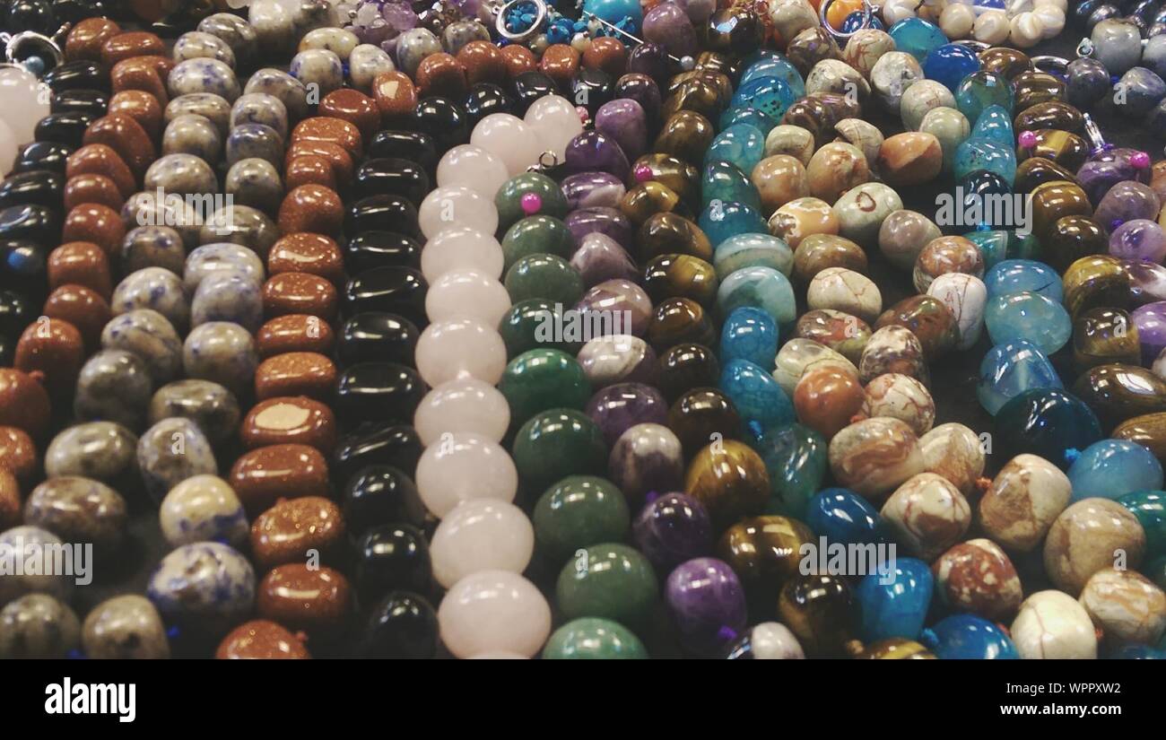 Colorful bead display hi-res stock photography and images - Alamy