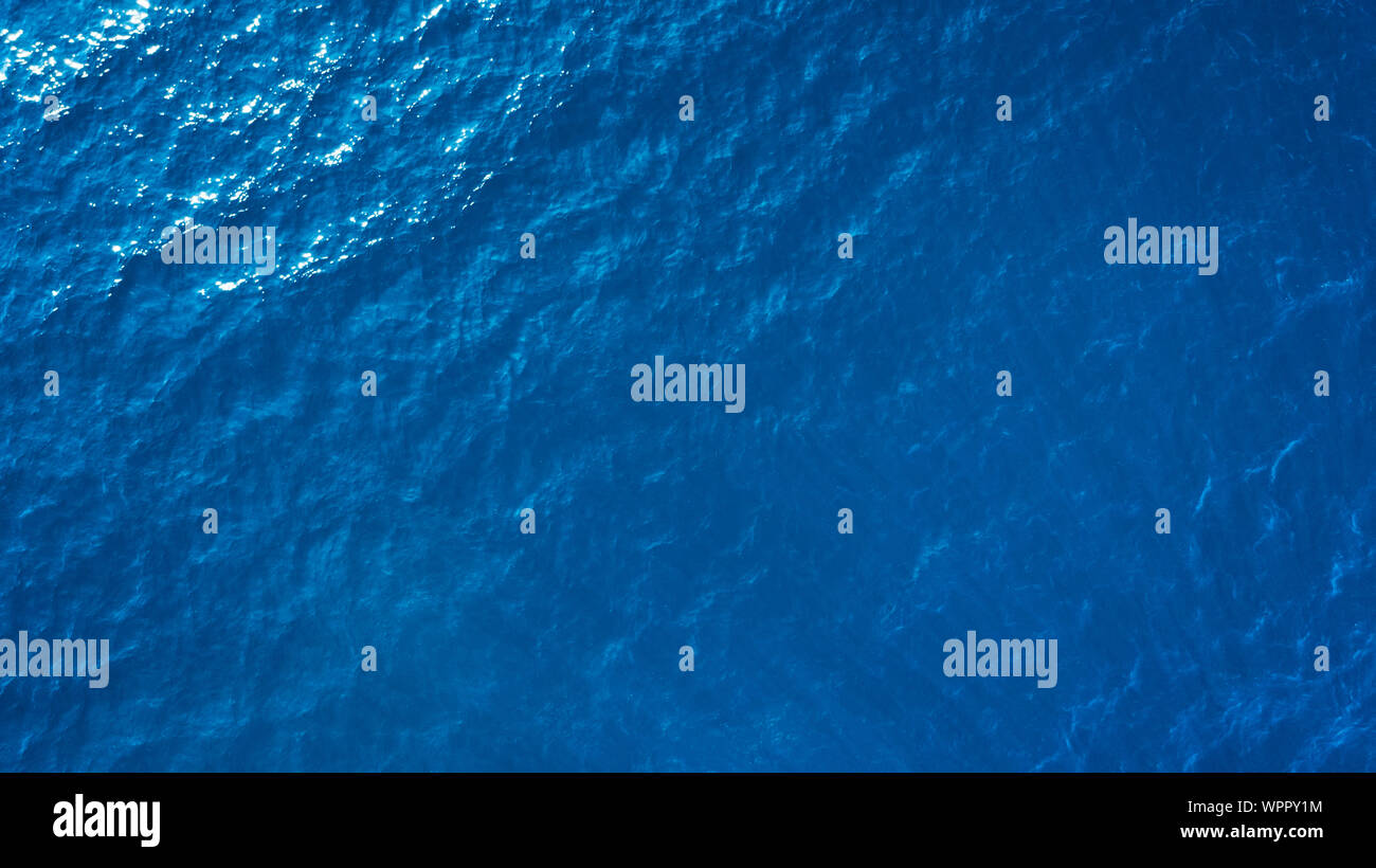 Sea surface blue hi-res stock photography and images - Alamy