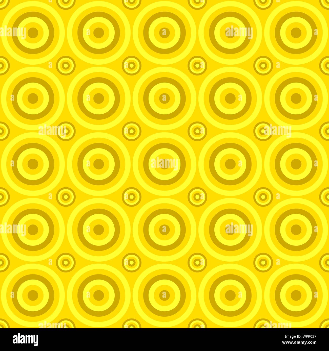 Seamless abstract circle pattern design background - colored vector ...