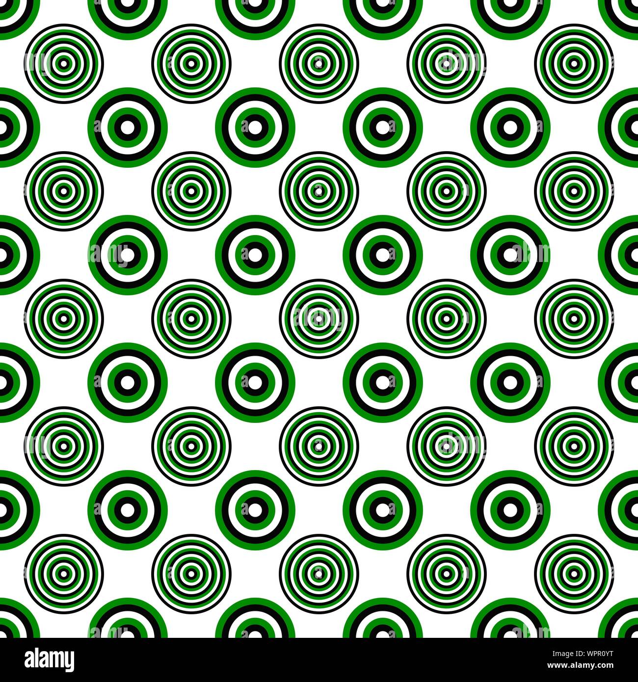 Seamless geometrical circle pattern background - vector design Stock ...