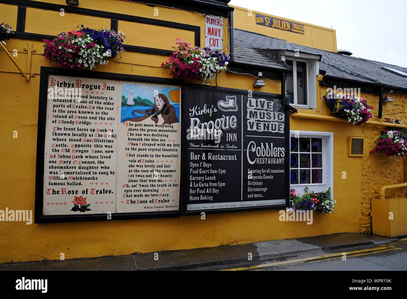 Kirby's Brogue Inn, a famous traditional Irish pub in Tralee, Co Kerry ...