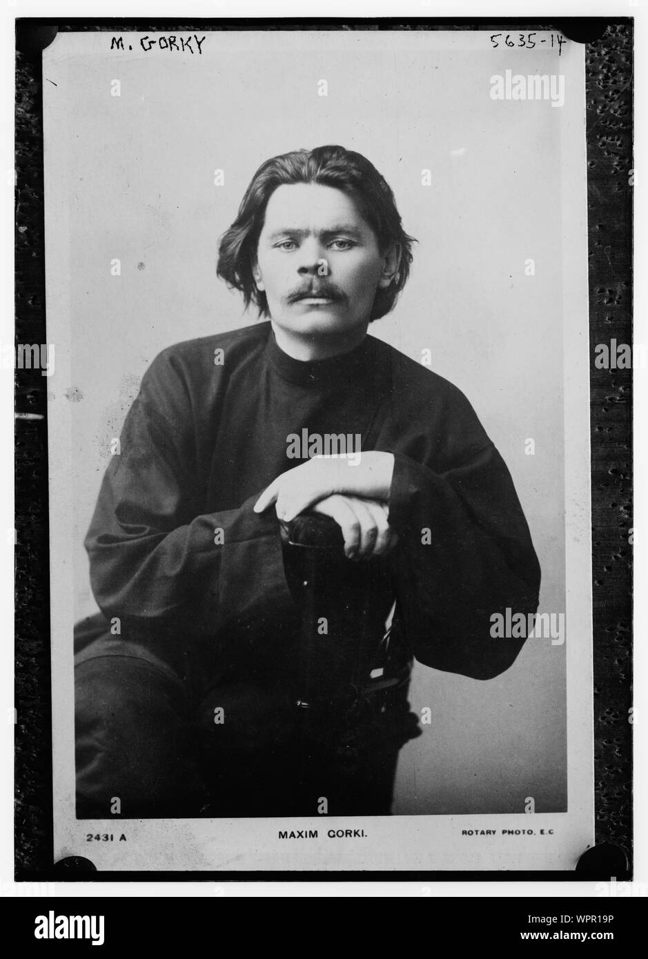 M. [i.e. Maxim] Gorki Stock Photo - Alamy