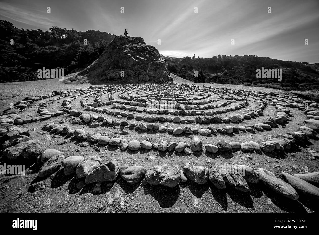 Lands End Labyrinth High Resolution Stock Photography and Images - Alamy