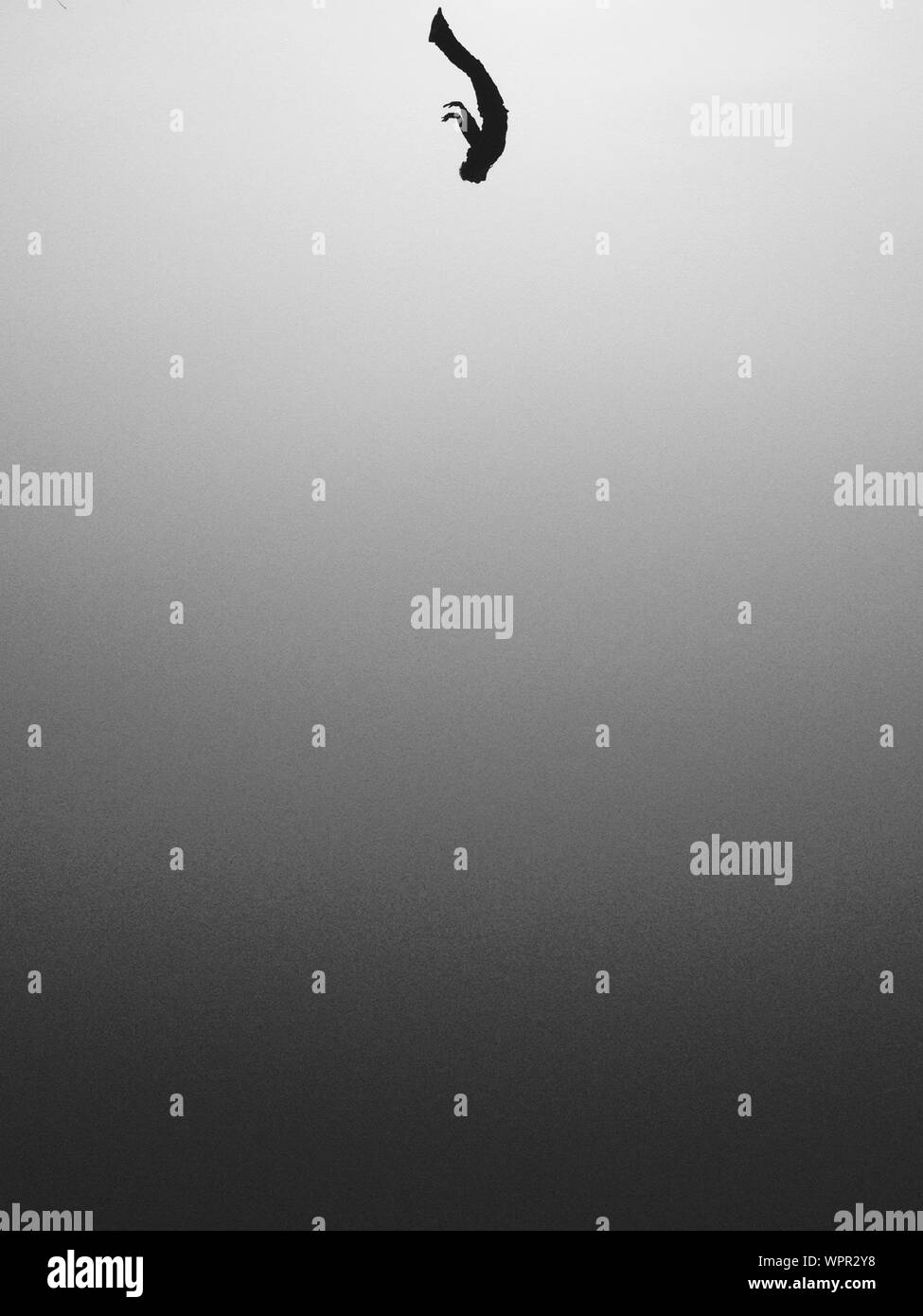 Man falling sky hi-res stock photography and images - Alamy