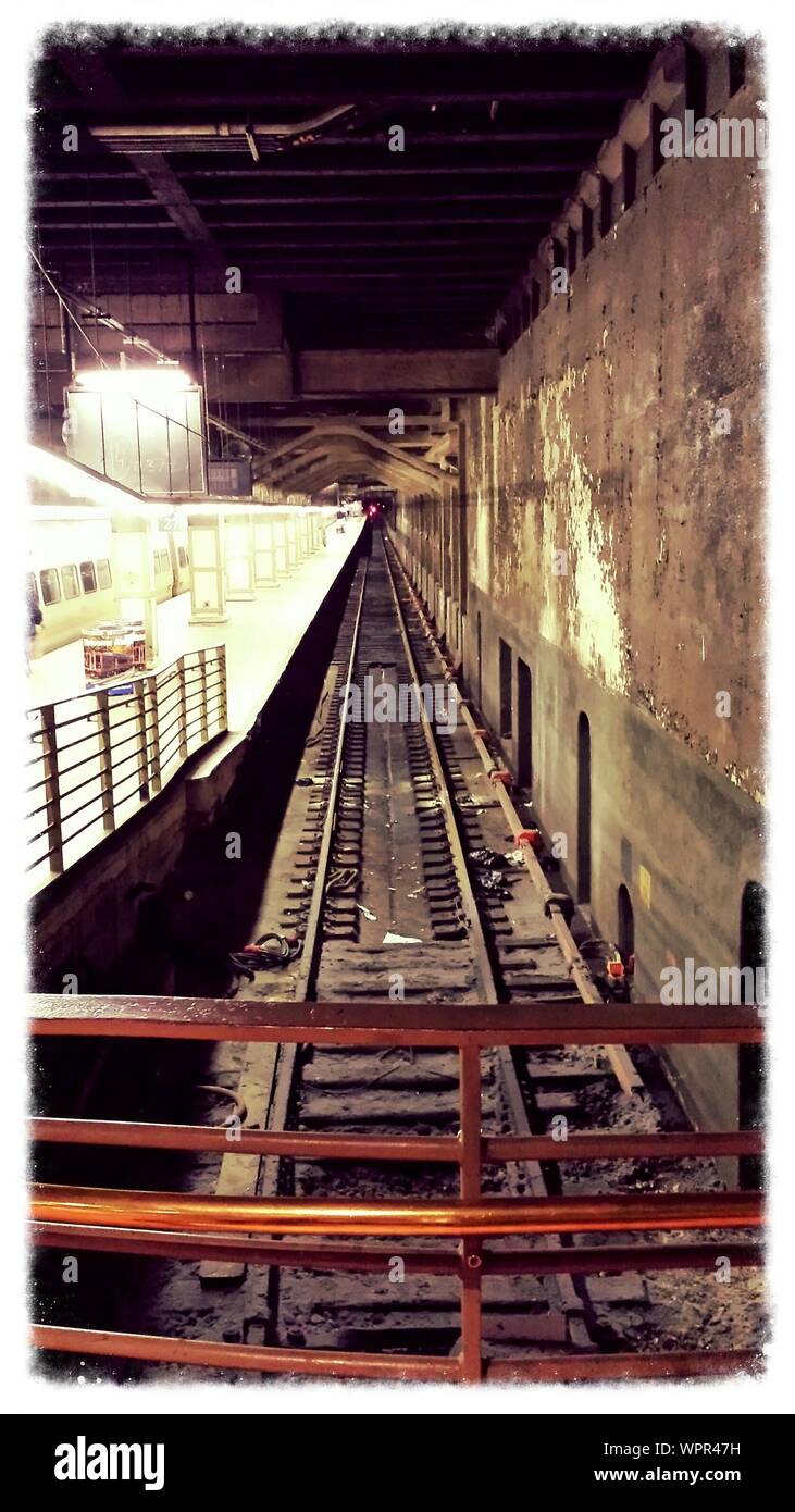 Railing platform Cut Out Stock Images & Pictures - Alamy