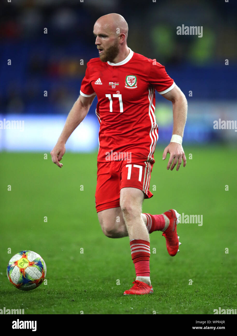 Wales' Jonathan Williams during the International Friendly match at ...