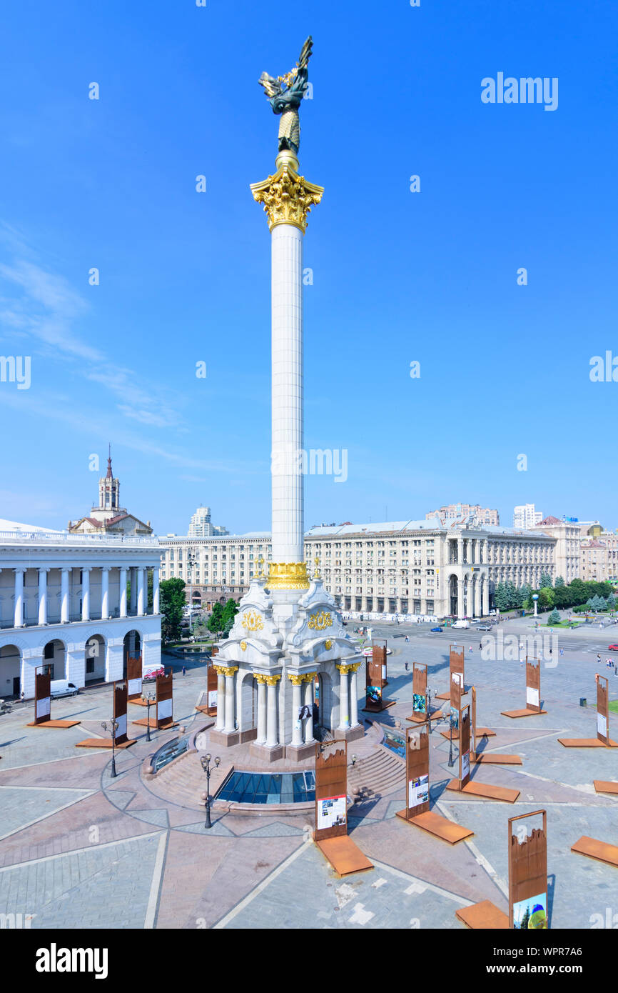 Kiev, Kyiv: Maidan Nezalezhnosti (Independence Square), Petro ...