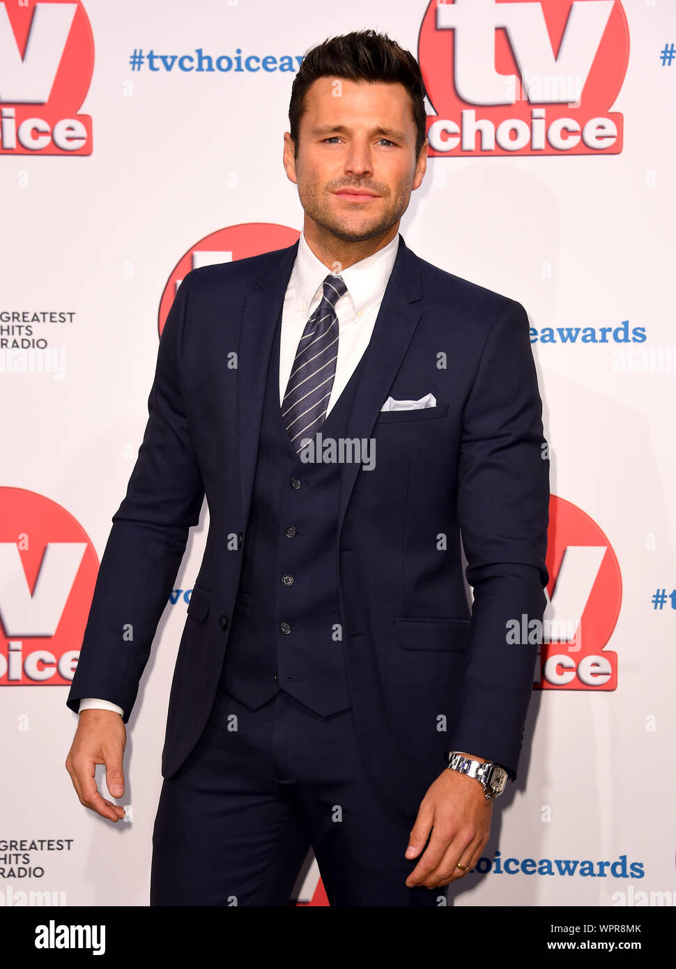 Mark Wright attending the TV Choice Awards held at the Hilton Hotel ...