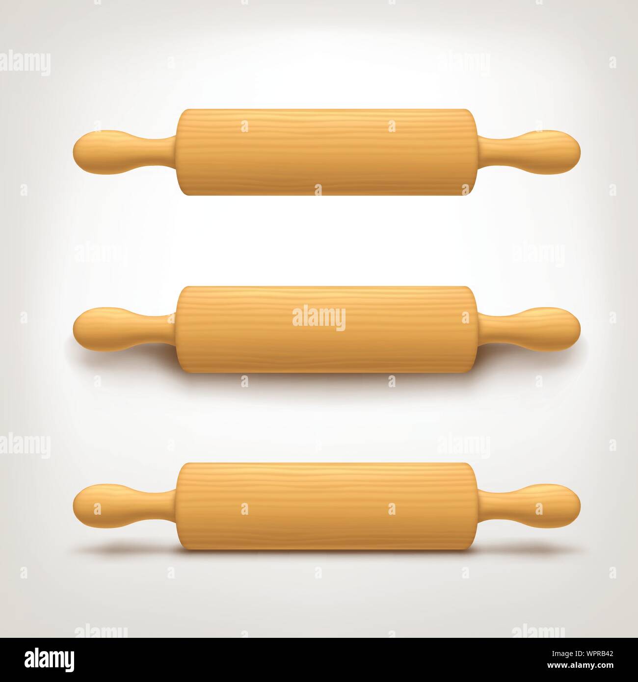 Rolling dough pin on Stock Vector Images - Alamy