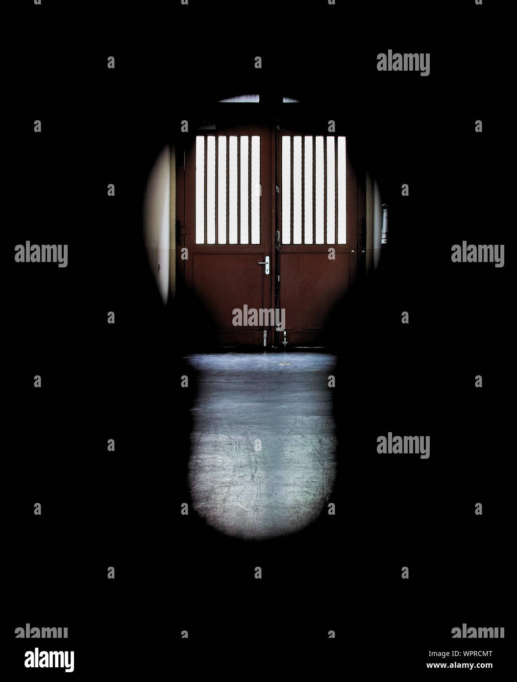 Through Keyhole High Resolution Stock Photography and Images - Alamy