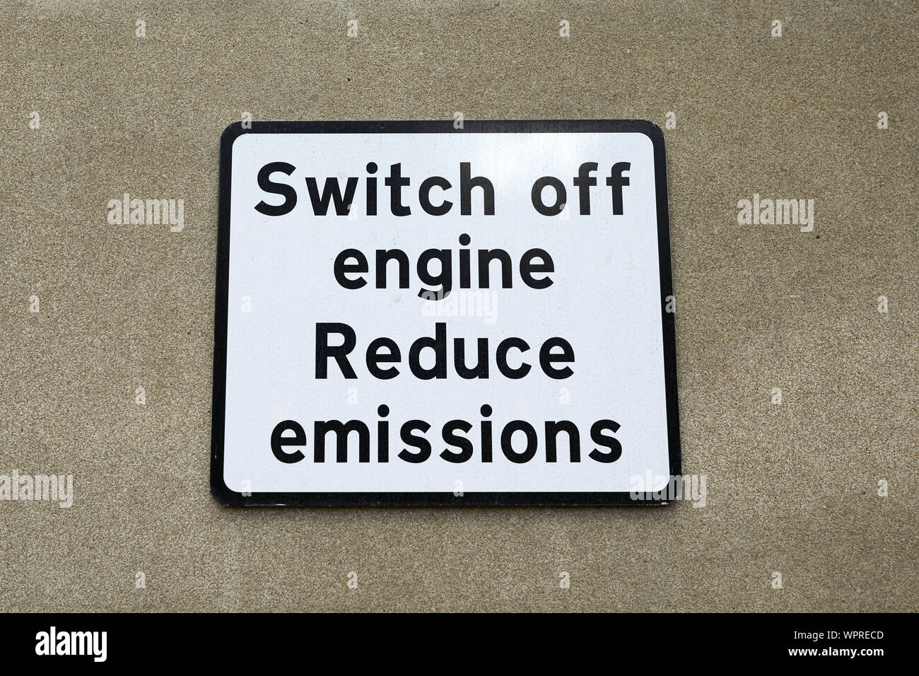 London, U.K. - Sept 1, 2019: A sign attached to a building asking ...