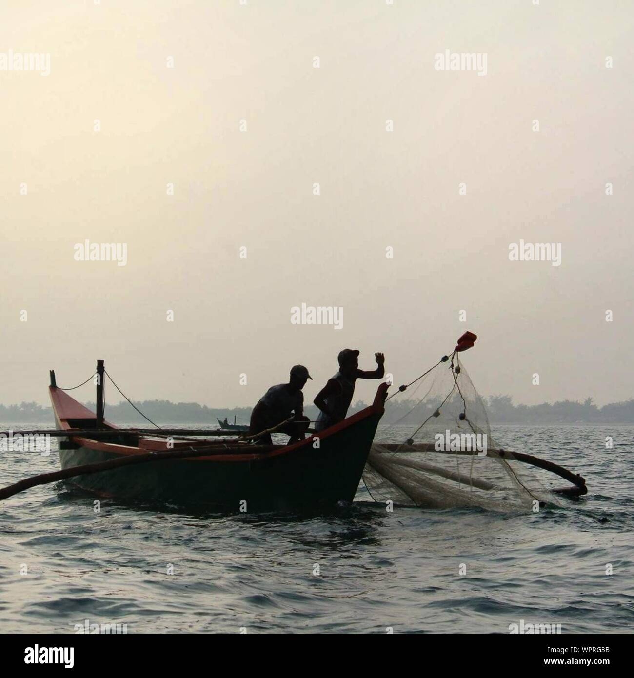 Fishing boat sailing hi-res stock photography and images - Alamy