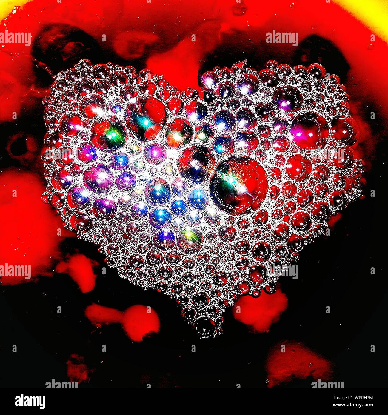 Bubbles heart hi-res stock photography and images - Alamy