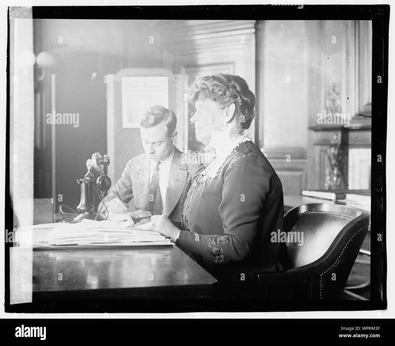 Mabel Boardman (desk Stock Photo - Alamy