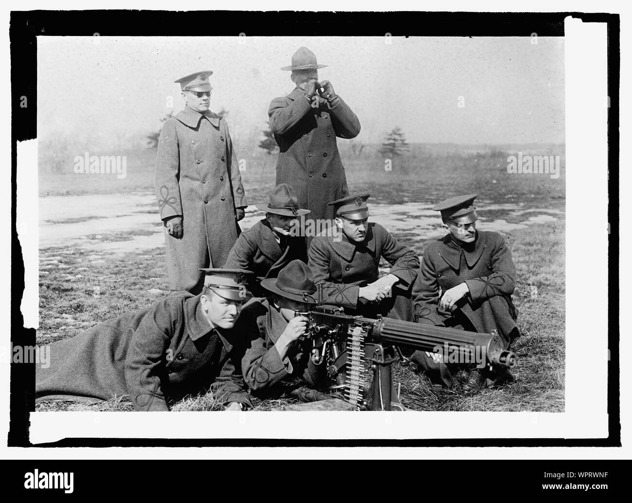 Machine Gun School Stock Photo - Alamy