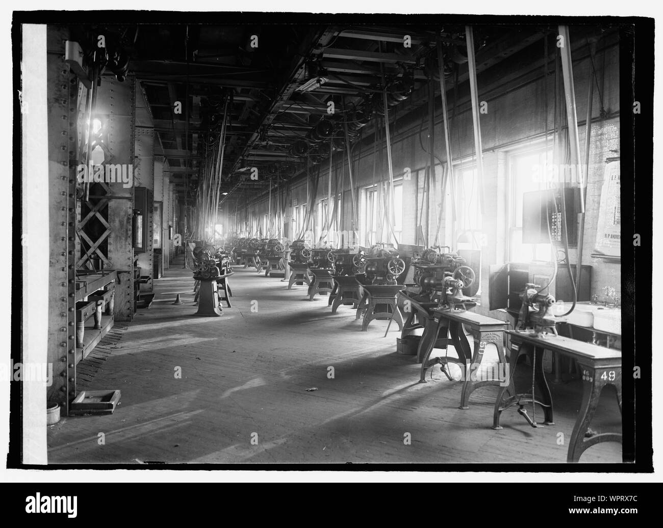Machine shop, Navy Yard, [2/10/22] Stock Photo - Alamy