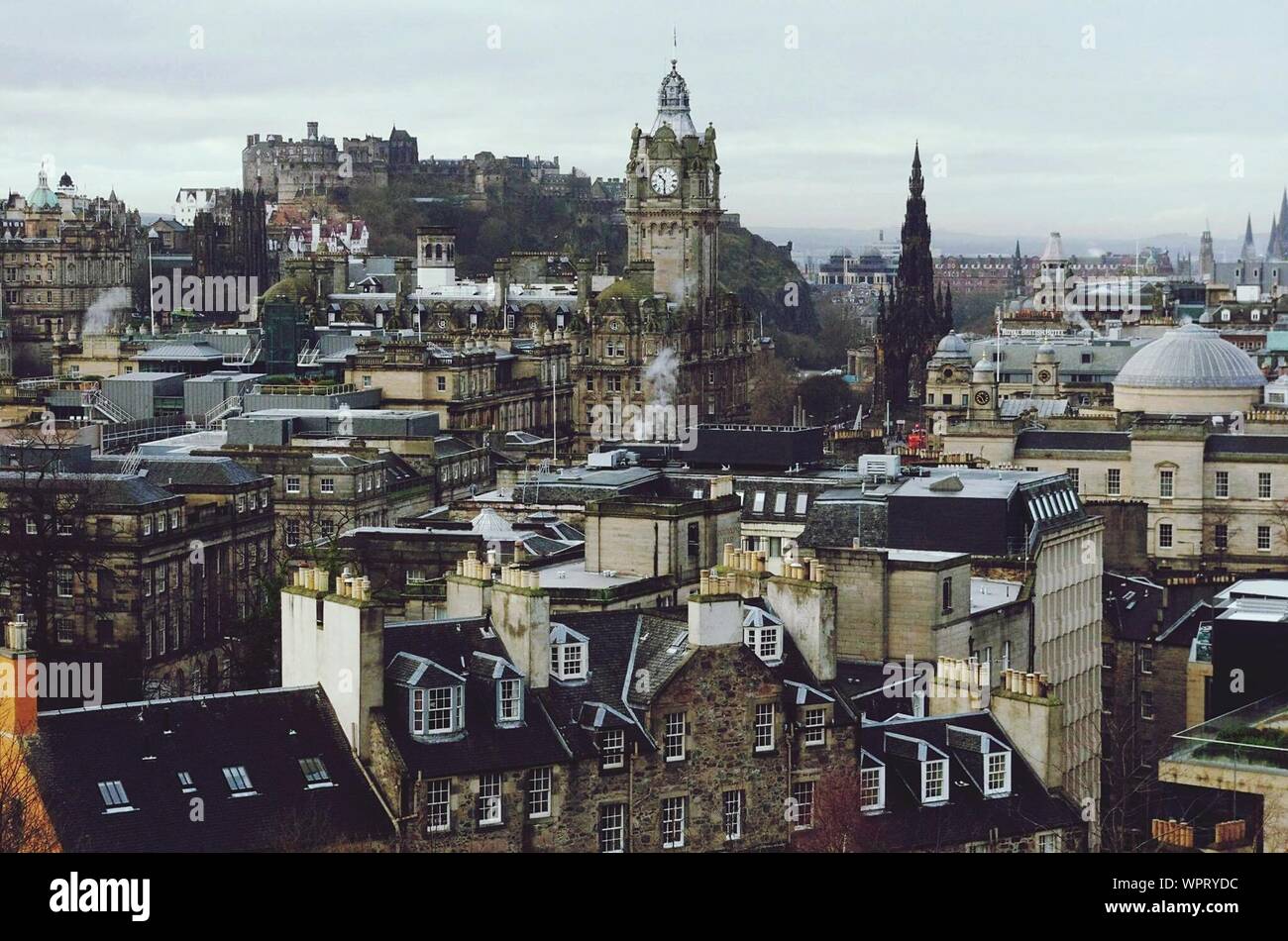 Aerial view of edinburgh hi-res stock photography and images - Alamy