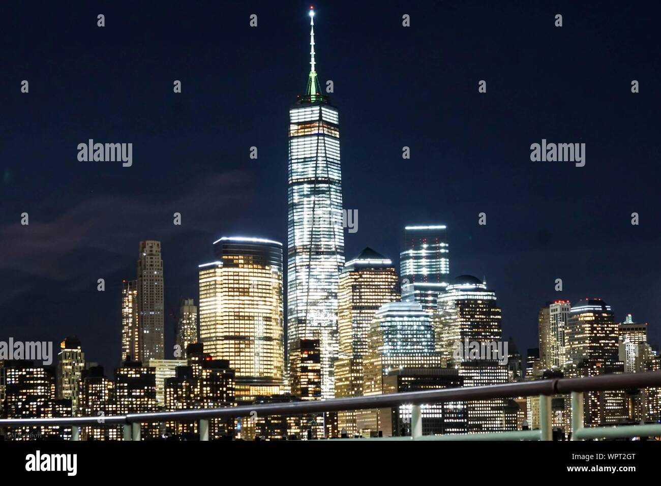 World trade center night hi-res stock photography and images - Alamy