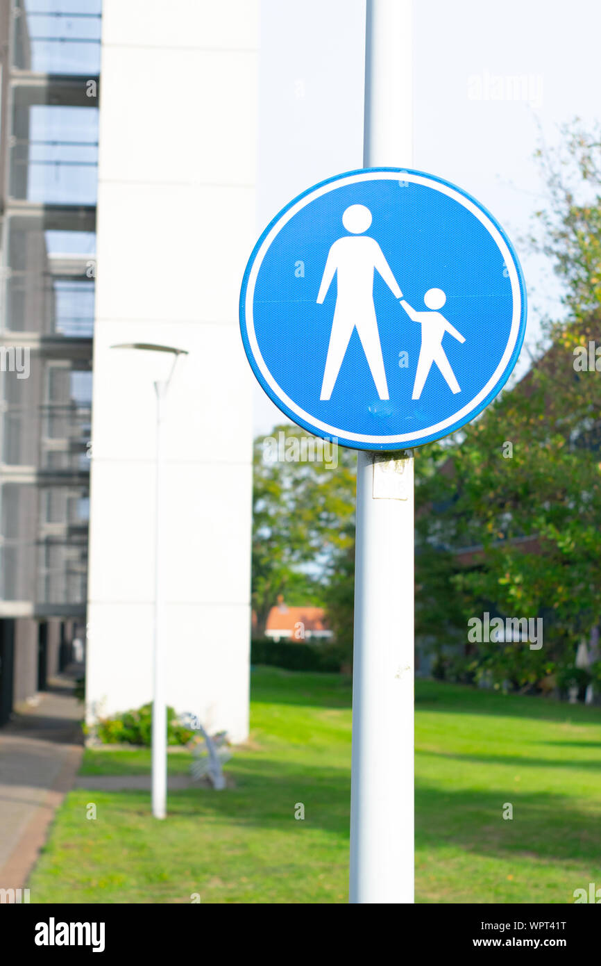 Dutch road sign footpath hi-res stock photography and images - Alamy