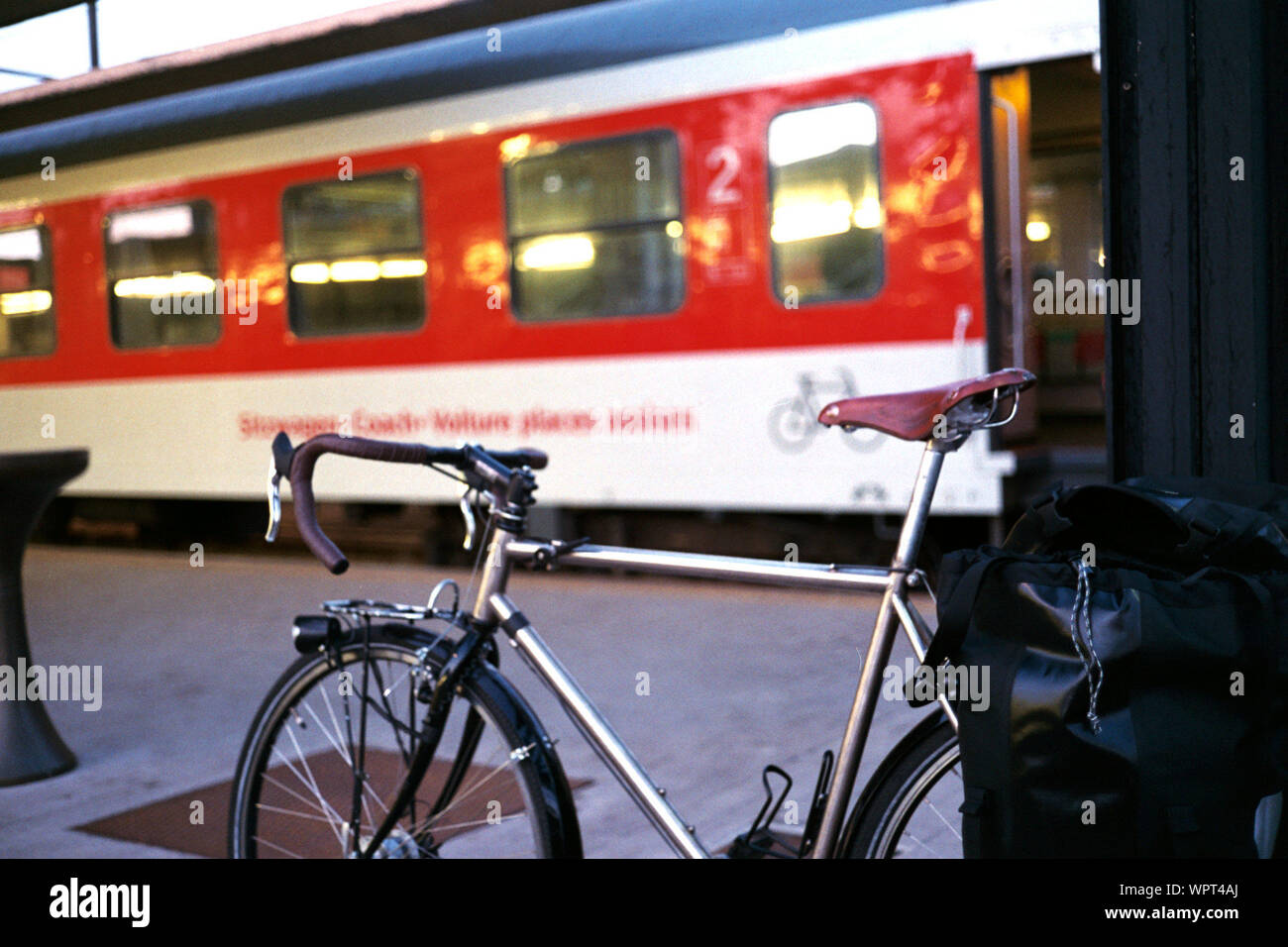 Bicycle And Train High Resolution Stock Photography and Images - Alamy