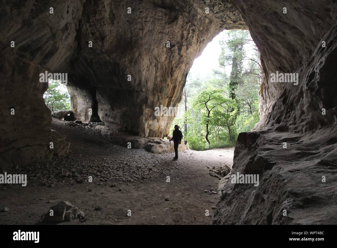 Man Exploring Cave High Resolution Stock Photography and Images - Alamy